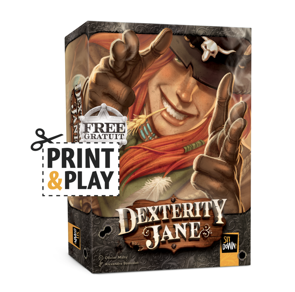Dexterity Jane - Boardgame - Sit Down! games